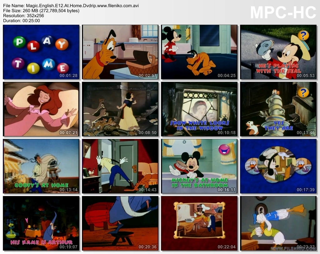 دانلود مجموعه ی کارتونی آموزش زبان برای کودکان - Disney Magic English ...